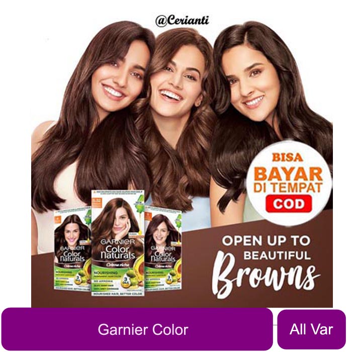 Jual Garnier Color Naturals Pewarna Rambut | Cat Rambut Natural 20ML ...