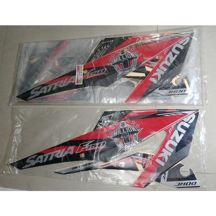 Jual Stiker Bodi & Lis Body & Striping Satria Fu 2014 Limited Edition ...