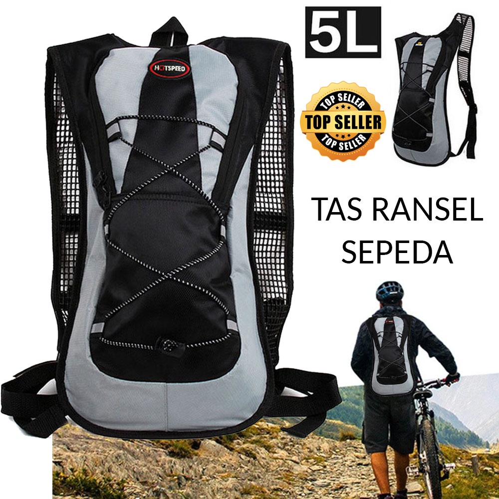 Jual Tas Ransel Sepeda Gunung Kecil 5L Hydropack Tas Punggung Pria Touring Outdoor Water ...