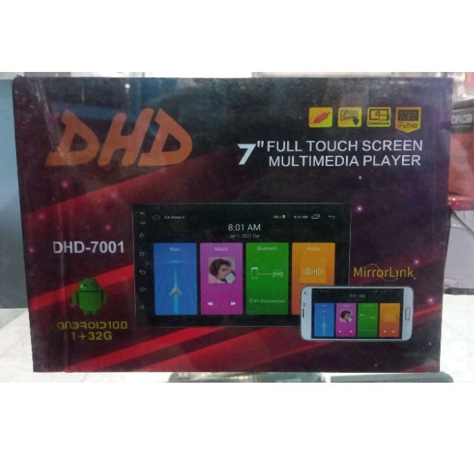 Jual Head Unit Android DHD 7001-7inchi 1/32GB Head Unit Universal ...