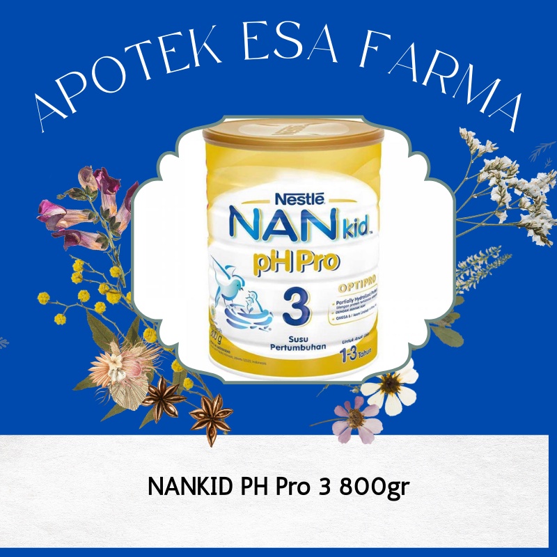 Jual NESTLE NANKID pH Pro Optipro Susu Pertumbuhan 1-3 Tahun Kaleng 800 ...