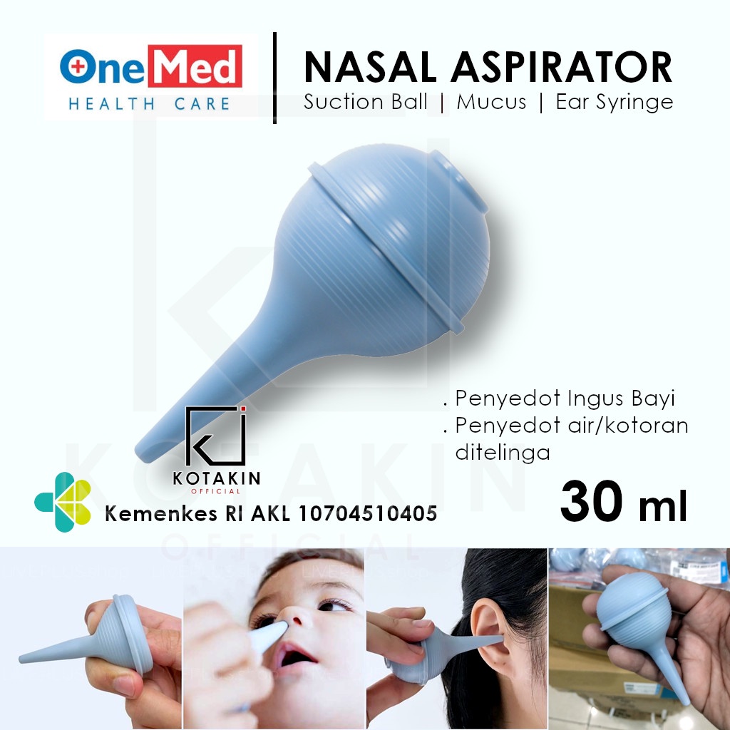 Jual Nasal Aspirator ONEMED / Suction Ball / Ear Syringe / Dili ...
