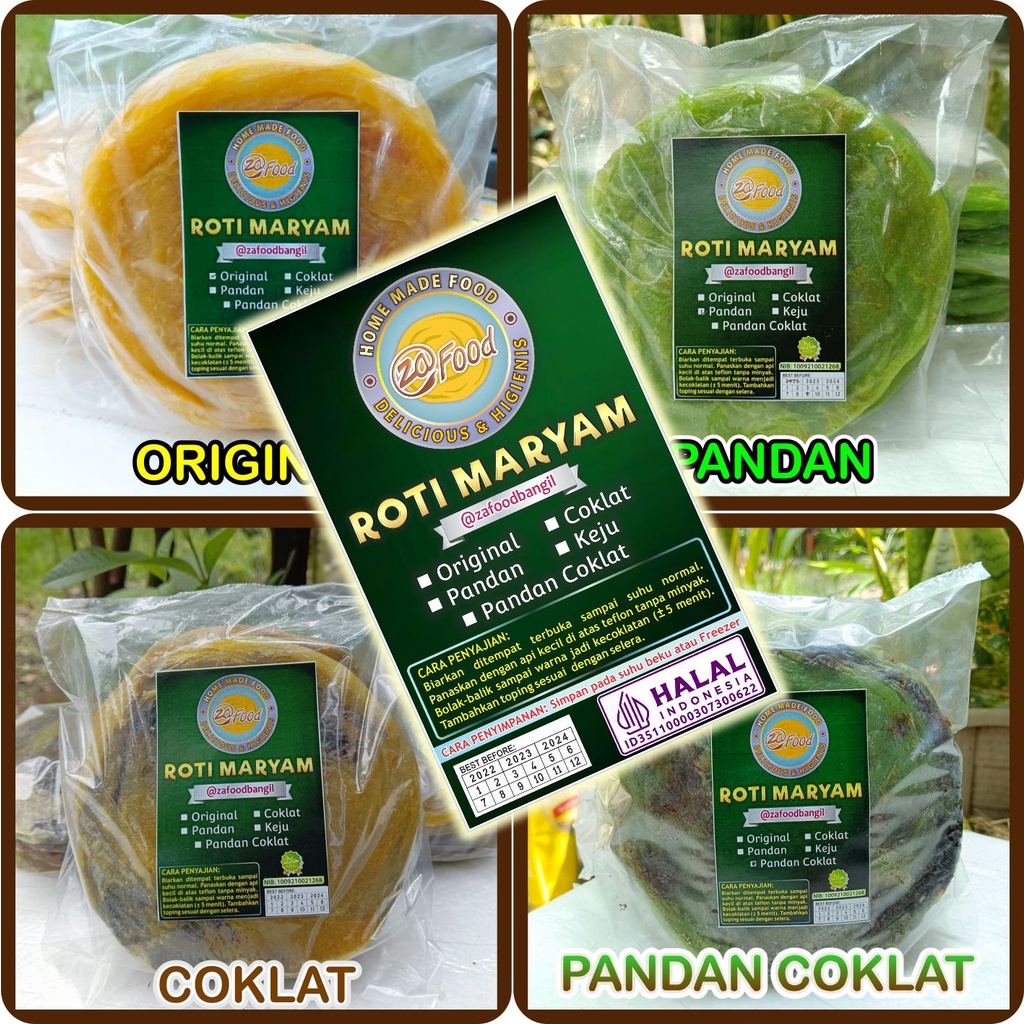 Jual ROTI MARYAM (ROTI CANE) - FROZEN | Shopee Indonesia