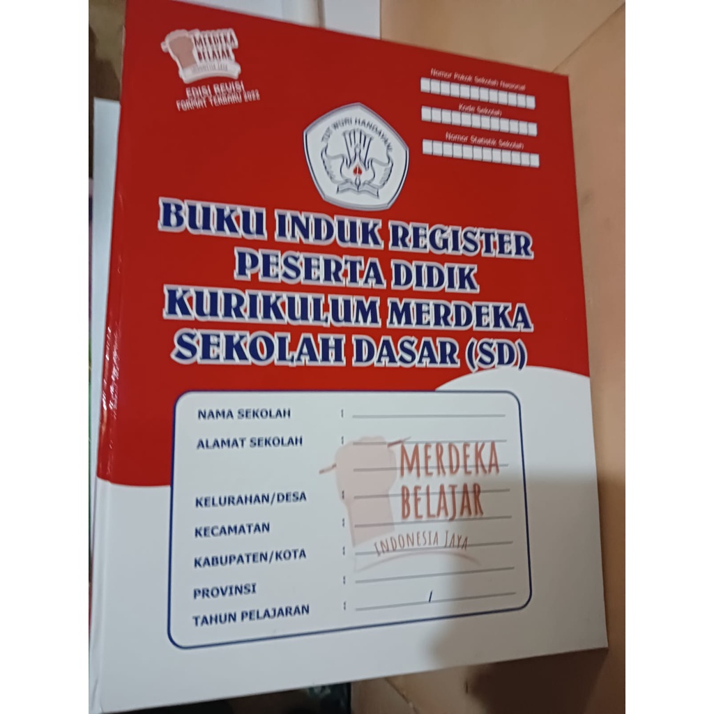 Jual Buku Induk SD, SMP, SMA Kurikulum Merdeka Terbaru | Shopee Indonesia