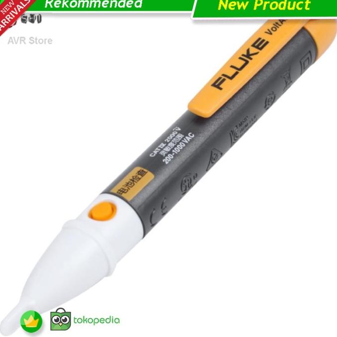 Jual New Fluke 2Ac-C2 Ii Volt Alert Sensor Non-Contact Voltage Detector ...