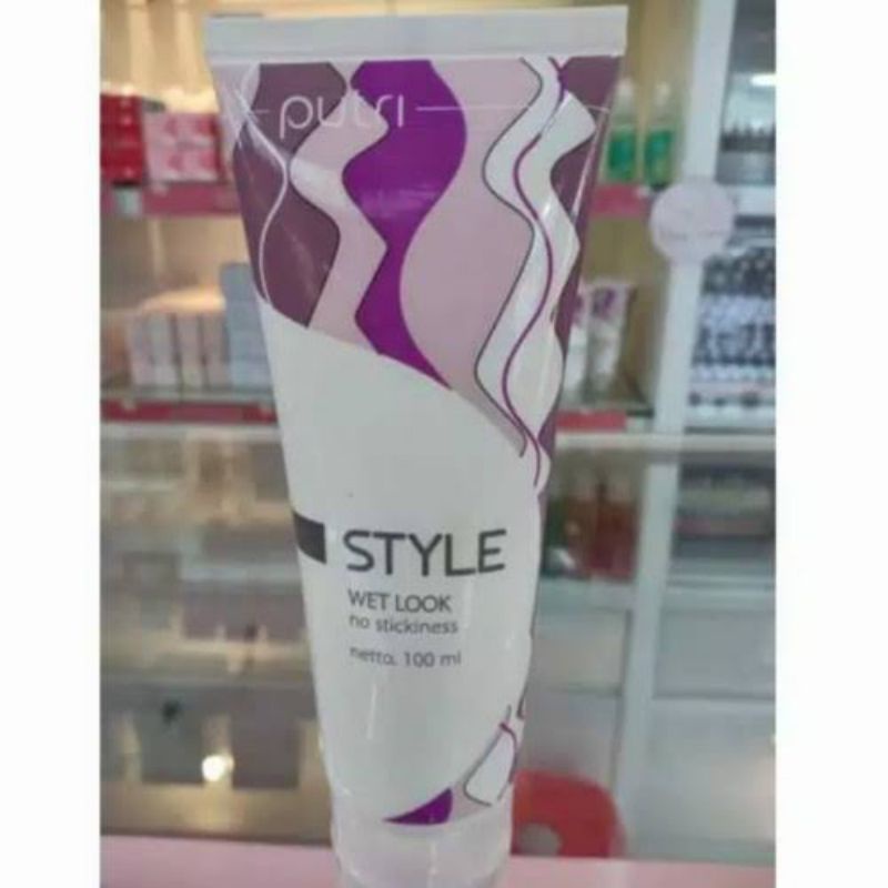 Jual Putri Style Wet Look 100ml || gel rambut putri | Shopee Indonesia