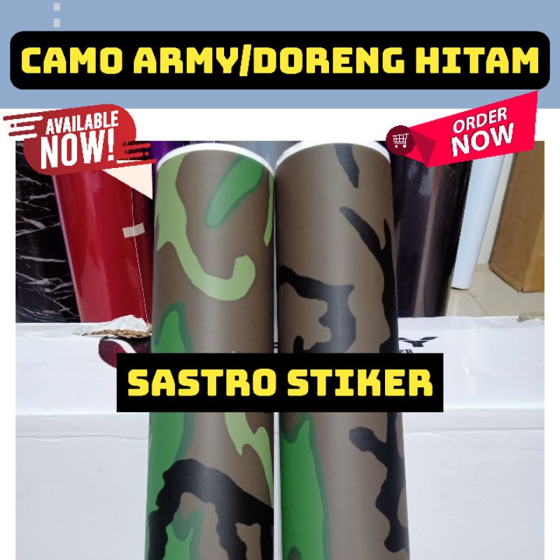 Jual STICKER SKOTLET CAMO ARMY/SKOTLET DORENG/SKOTLET LORENG | Shopee Indonesia