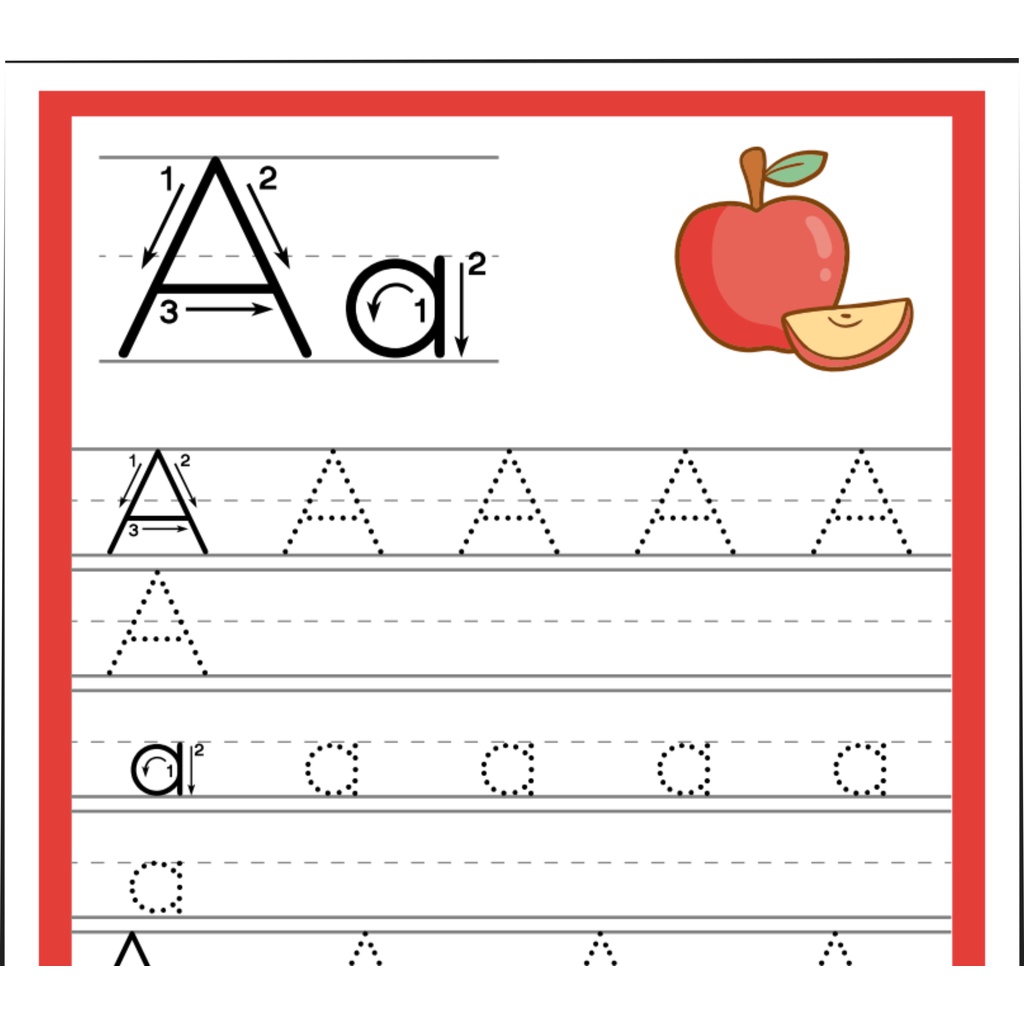 Jual Alphabet Trace and Write | Shopee Indonesia