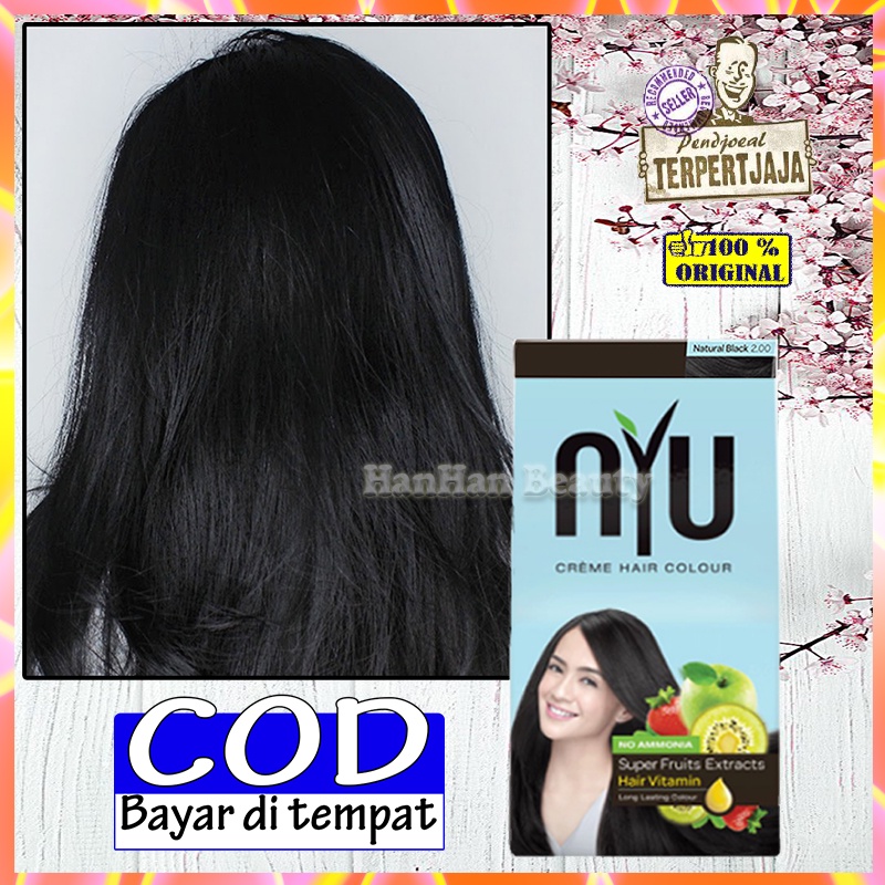 Jual Cat Rambut Yang Bagus Permanen Semir Rambut Halal BPOM Pewarna ...