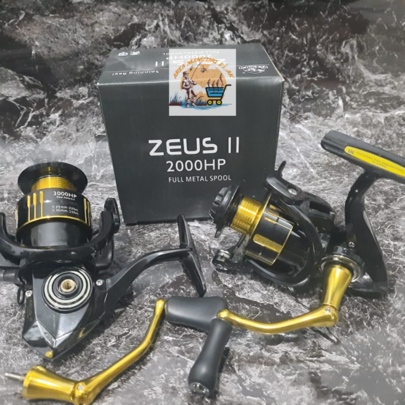 Jual Reel LIZARD ZEUS II HP 1000 2000 3000 4000 5000 6000 Power Handle ...
