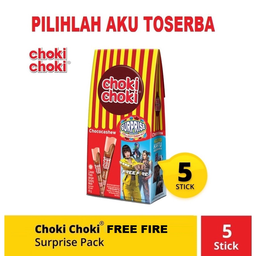 Jual Choki Choki Surprise Pack ChocoCashew - (HARGA PER BOX) | Shopee ...