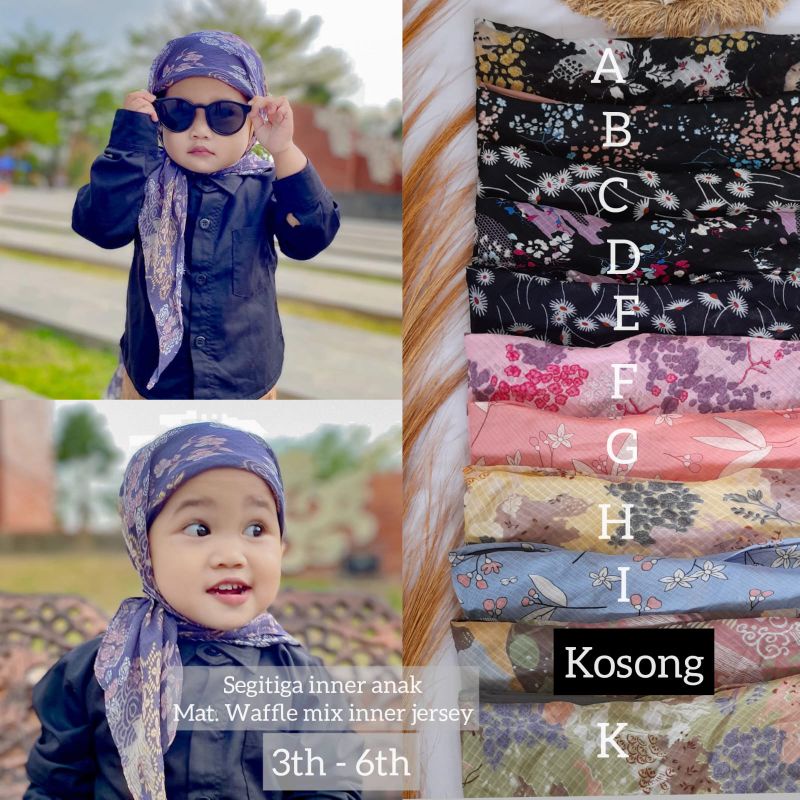 Jual ULYA HIJAB KIDS Segitiga Inner Motif Anak Segitiga Inner Malay ...
