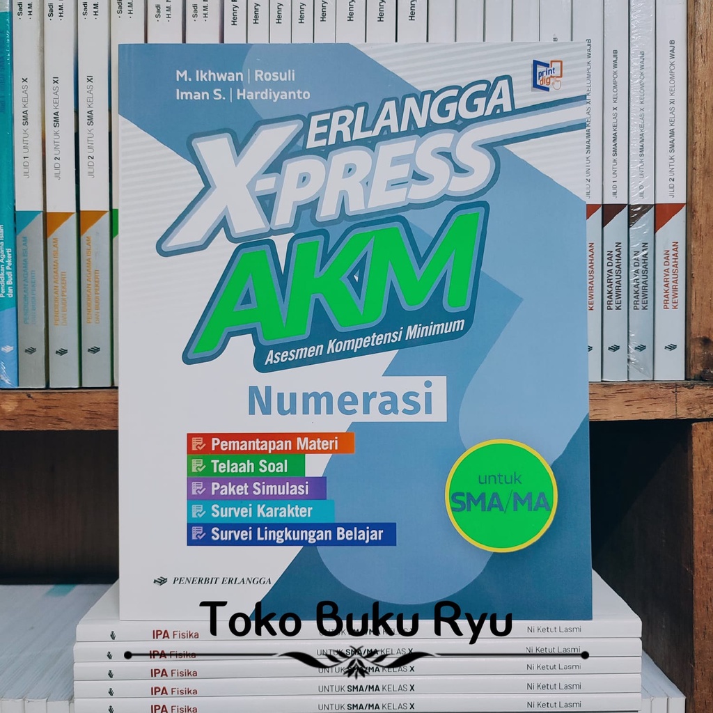 Jual Buku Xpress AKM Numerasi SMA/MA Erlangga | Shopee Indonesia