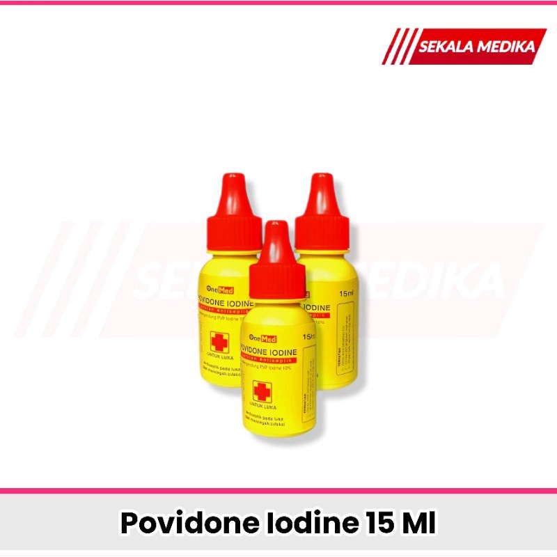 Jual Povidone Iodine 15 Ml Antiseptik Luka / Btl | Shopee Indonesia