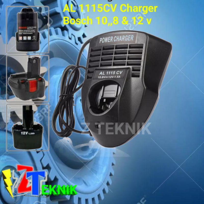 Jual AL1115 CV Charger BOSCH 12 v (cocok untuk baterai bosch 10&12 v) | Shopee Indonesia