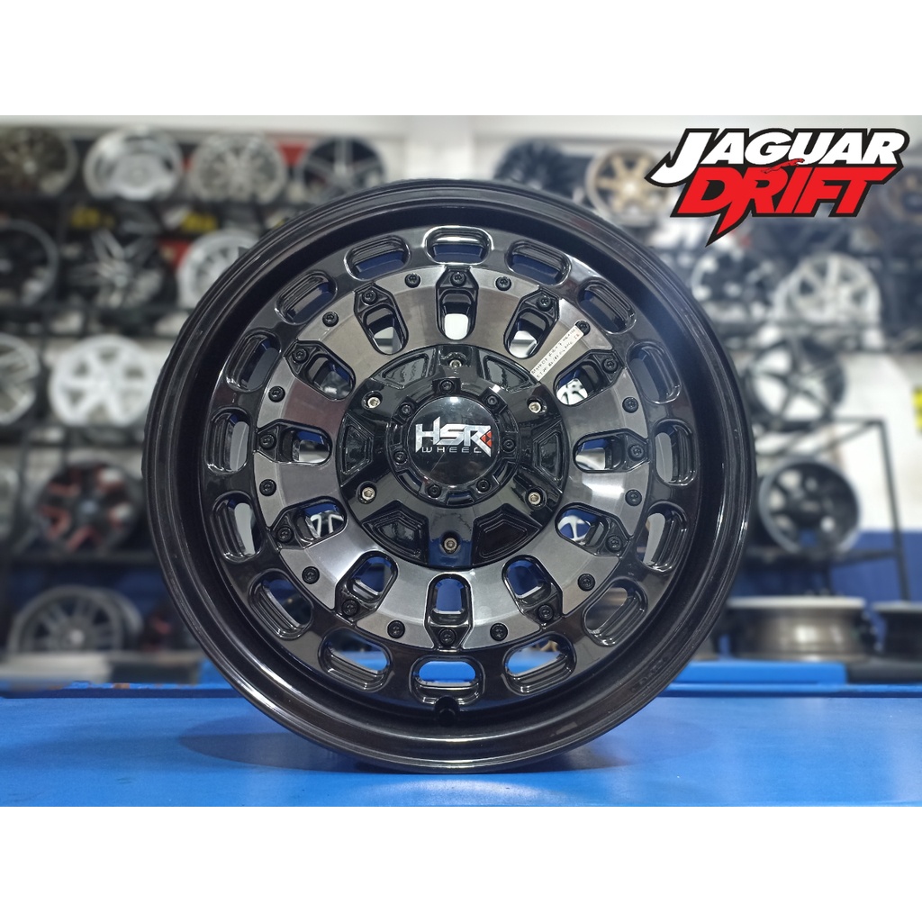 Jual Velg Original Hsr MYTH07 R16X8 Pcd 6X139.7 ET 20 Warna Black Oil ...