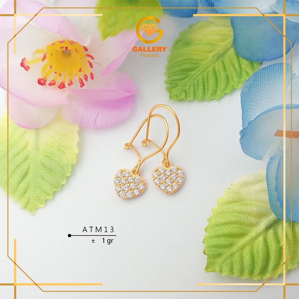 Jual TERMURAH ANTING EMAS ASLI KADAR 8K DAN GOLD 6K FULL BATU KODE ATM ...