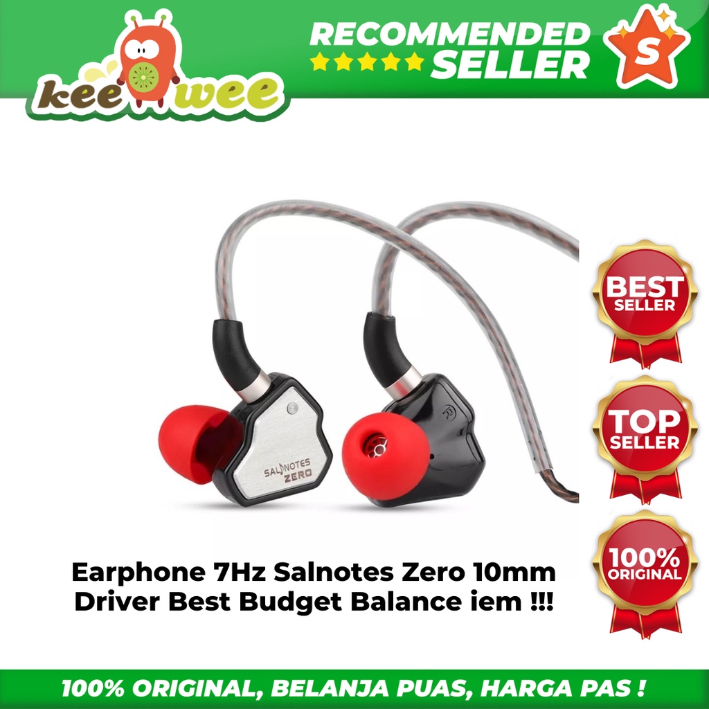 Jual Earphone 7Hz Salnotes Zero 10mm Driver Best Budget Balance iem ...