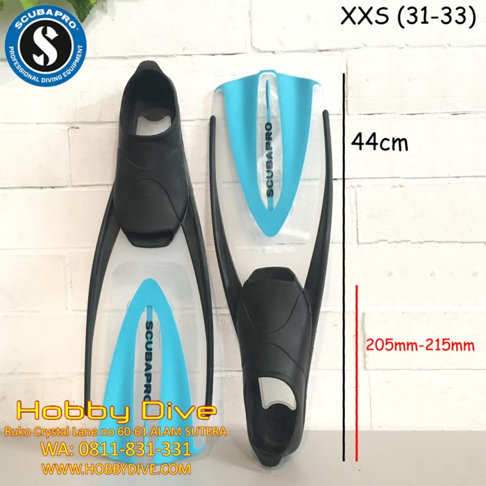 Jual Fin Scubapro Fin Fluida Full Foot - Scuba Diving Alat Selam ...