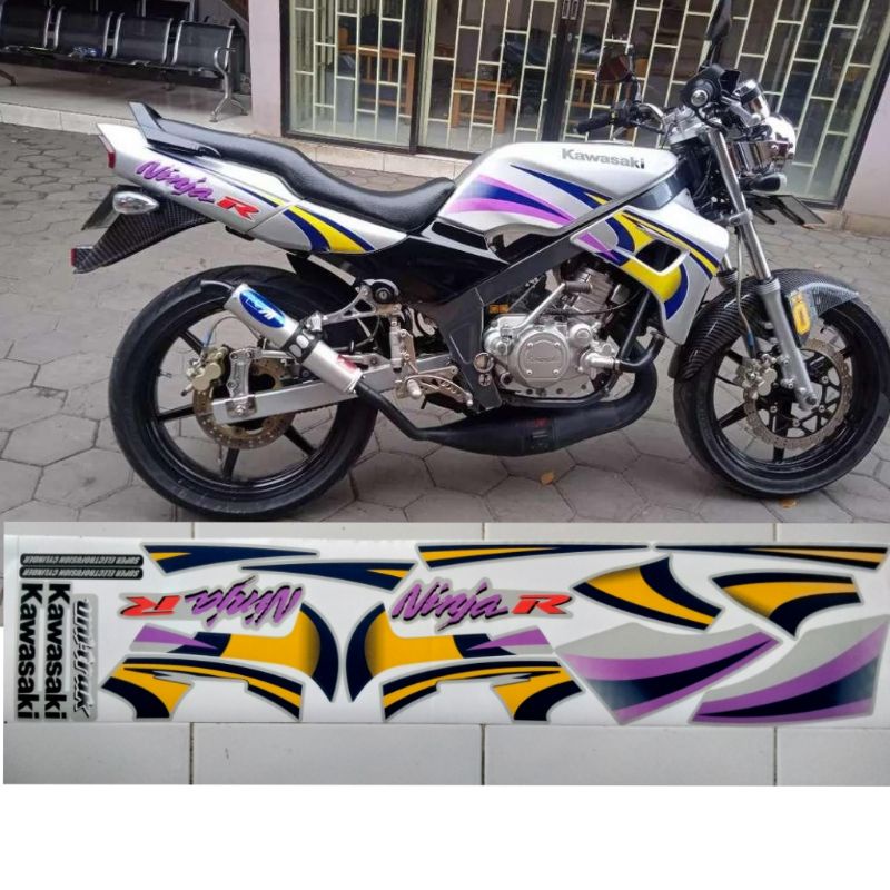 Jual sticker striping ninja kis 2003 laminasi glosy | Shopee Indonesia