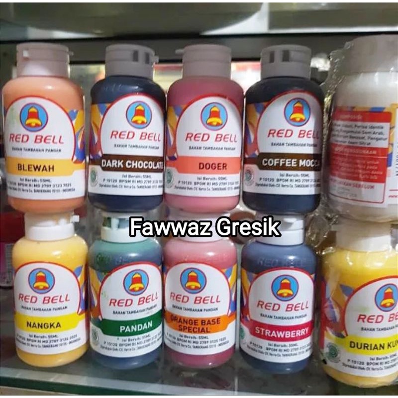 Jual RED BELL / Red Bel / RedBell / RedBel Pasta Perisa Pewarna Aneka ...