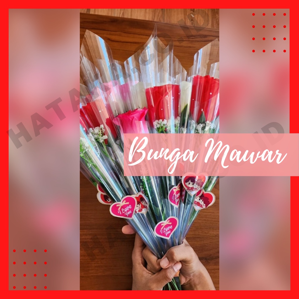 Jual Bunga Mawar Valentine Bunga mawar artificial bunga Valentine mawar ...