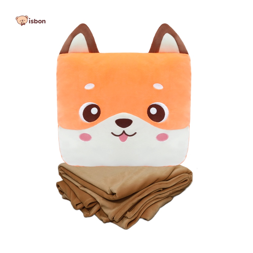 Jual ISTANA BONEKA Balmut Bantal Selimut Mr Mrs Fox Series Traveling ...