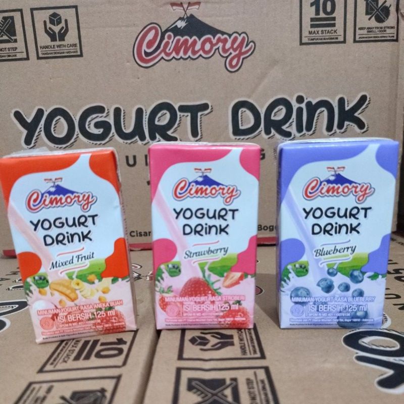 Jual 1 DUS CIMORY YOGURT DRINK 125ML 1 KARDUS 125 ML | Shopee Indonesia
