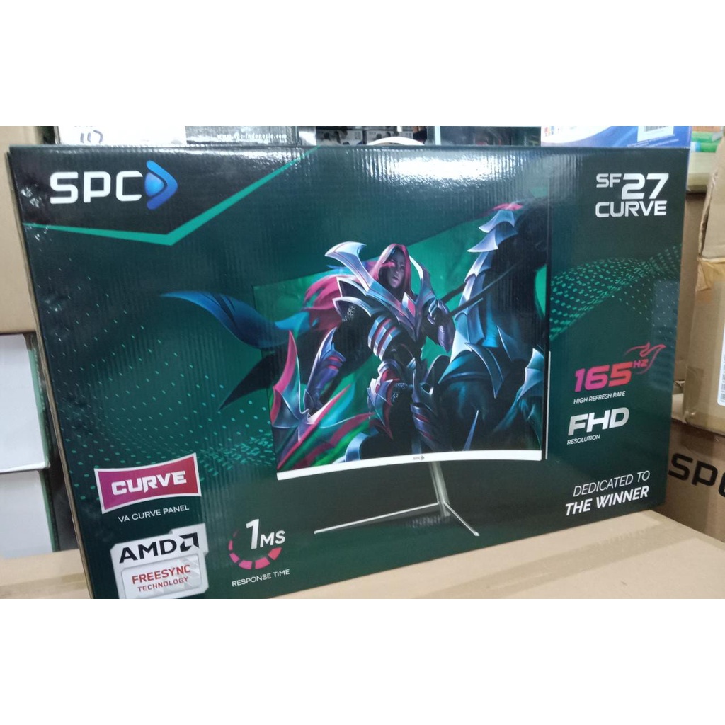 Jual SPC Gaming Monitor LED CURVE 27 Inci FHD 165HZ 1ms Super Slim ...