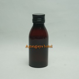 Jual Botol Sirup Obat 120 Ml Coklat Pet Tutup Alu Ulir / Plastik ...