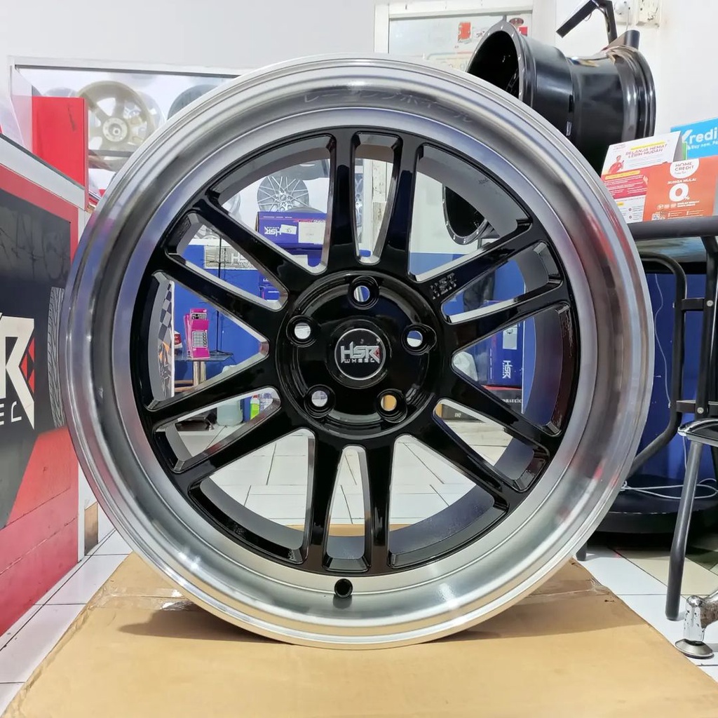 Jual Velg Mobil Ring 18 HSR BOROKO BLY 01 untuk HRV, CRV, Camry, Harrier, Captiva, Civic New ...