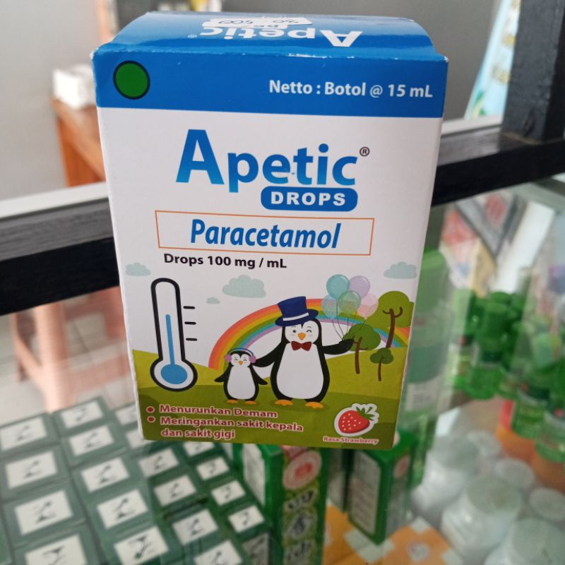 Jual APETIC PARACETAMOL DROPS 15 ML | Shopee Indonesia