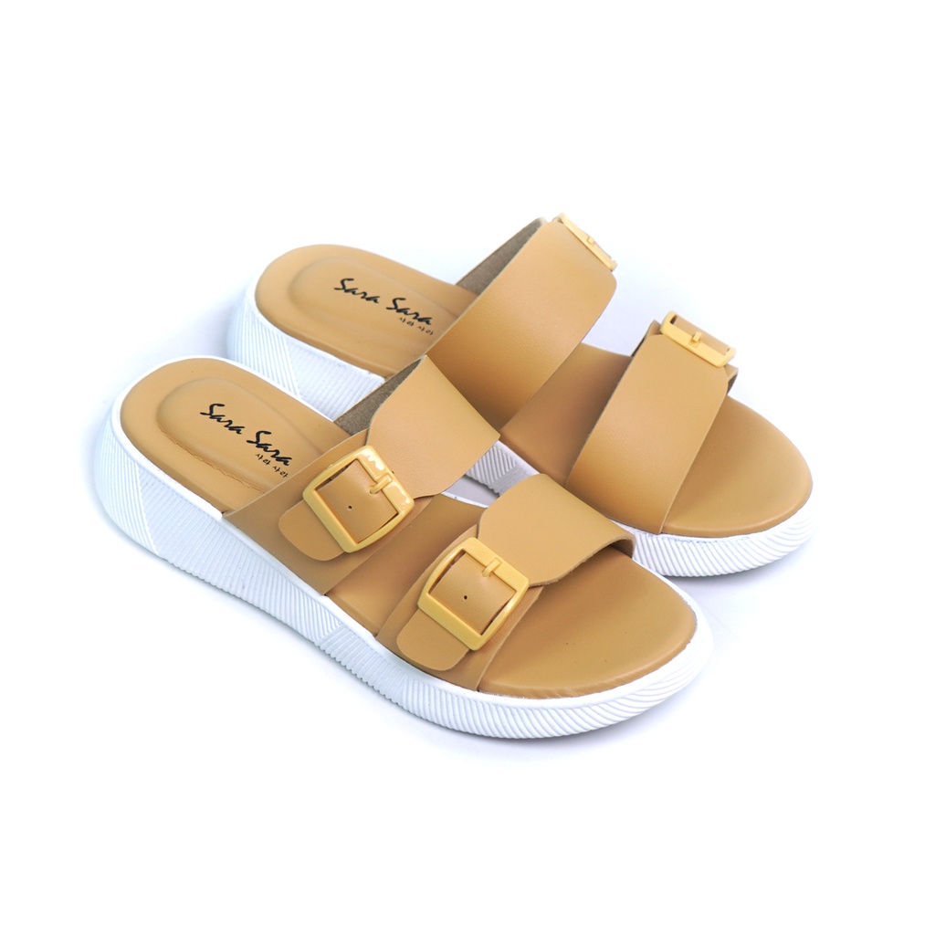 Jual SARA SARA STORE - Platform Sandals JEAN All Colors | sandal wedges ...