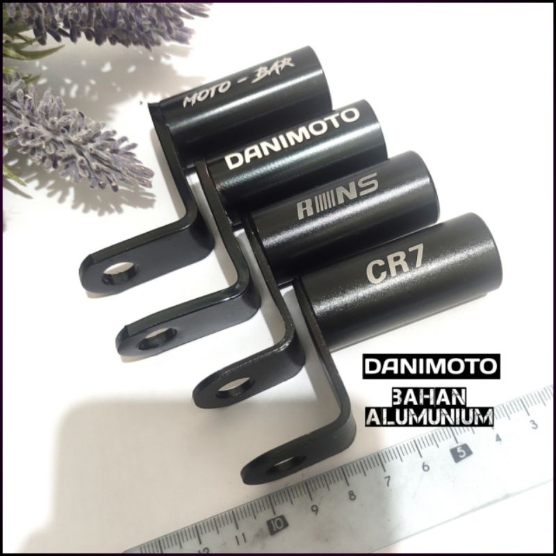 Jual BREKET BESI SPION MOTOR BRACKET LAMPU LED TEMBAK DUDUKAN HOLDER HP ...