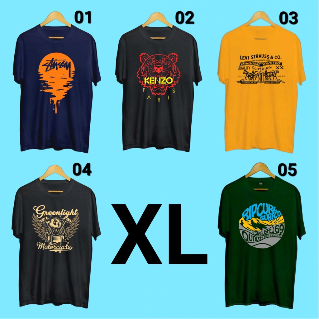 Jual KAOS DISTRO PRIA WANITA XL FLASH SALE GROSIR | Shopee Indonesia