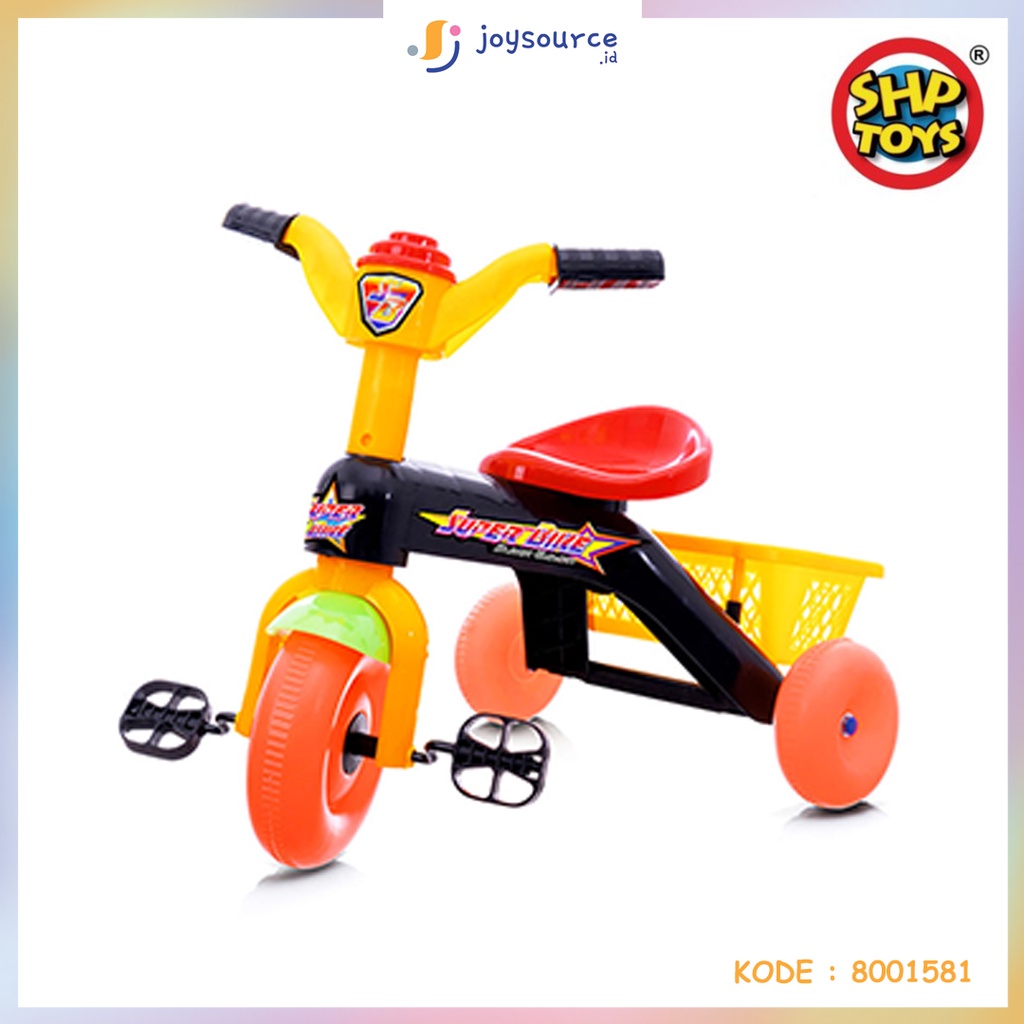 Jual SEPEDA RODA TIGA / RIDE-ON / SEPEDA ANAK SHP TOYS / FB 581 ...