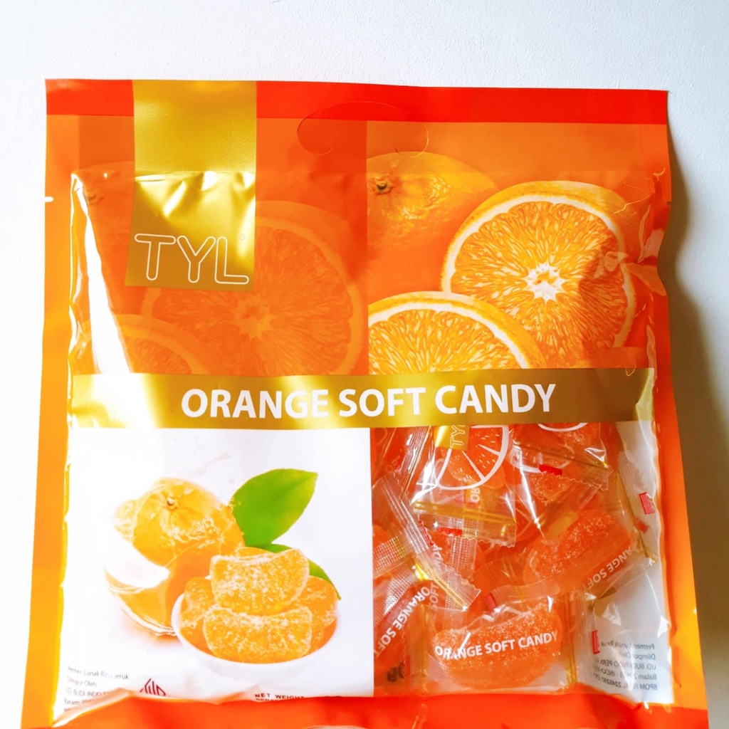 Jual Orange Soft Candy Permen Jelly Jeruk 500gr | Shopee Indonesia