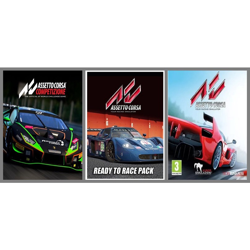 Jual Assetto Corsa Game Paket Lengkap SEMUA SERI untuk PC Laptop | Shopee Indonesia