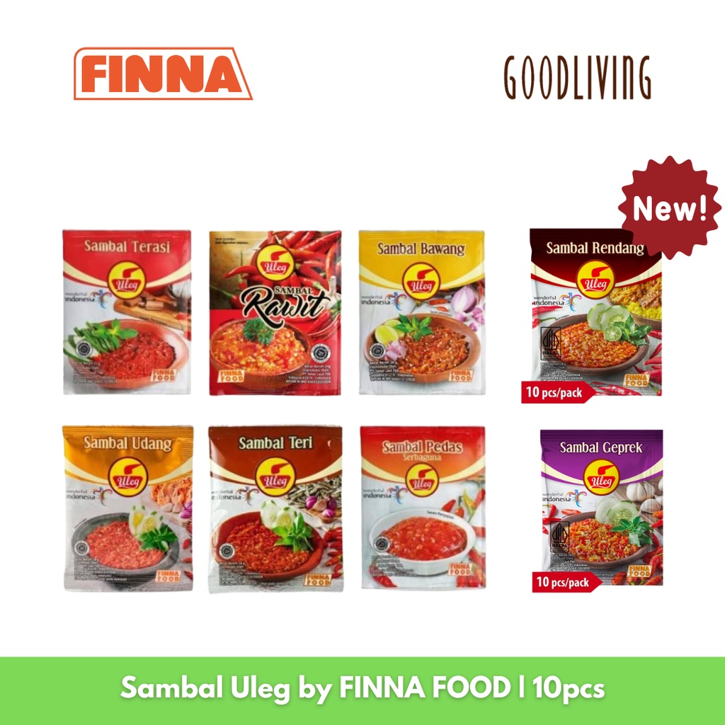 Jual SAMBAL ULEG BY FINNA FOOD - RAWIT | Shopee Indonesia