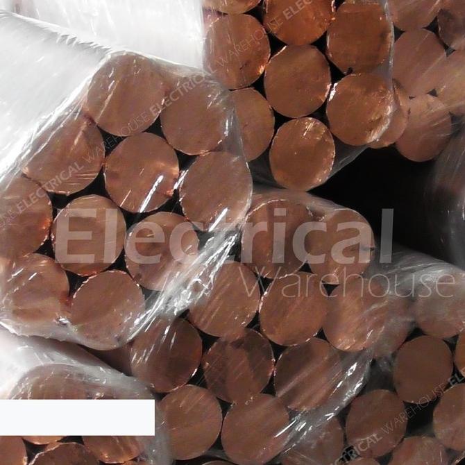 Jual Copper Rod Tembaga 5/8 Inch 1 Meter (Ground Grounding 5/8Inch 5/8 ...