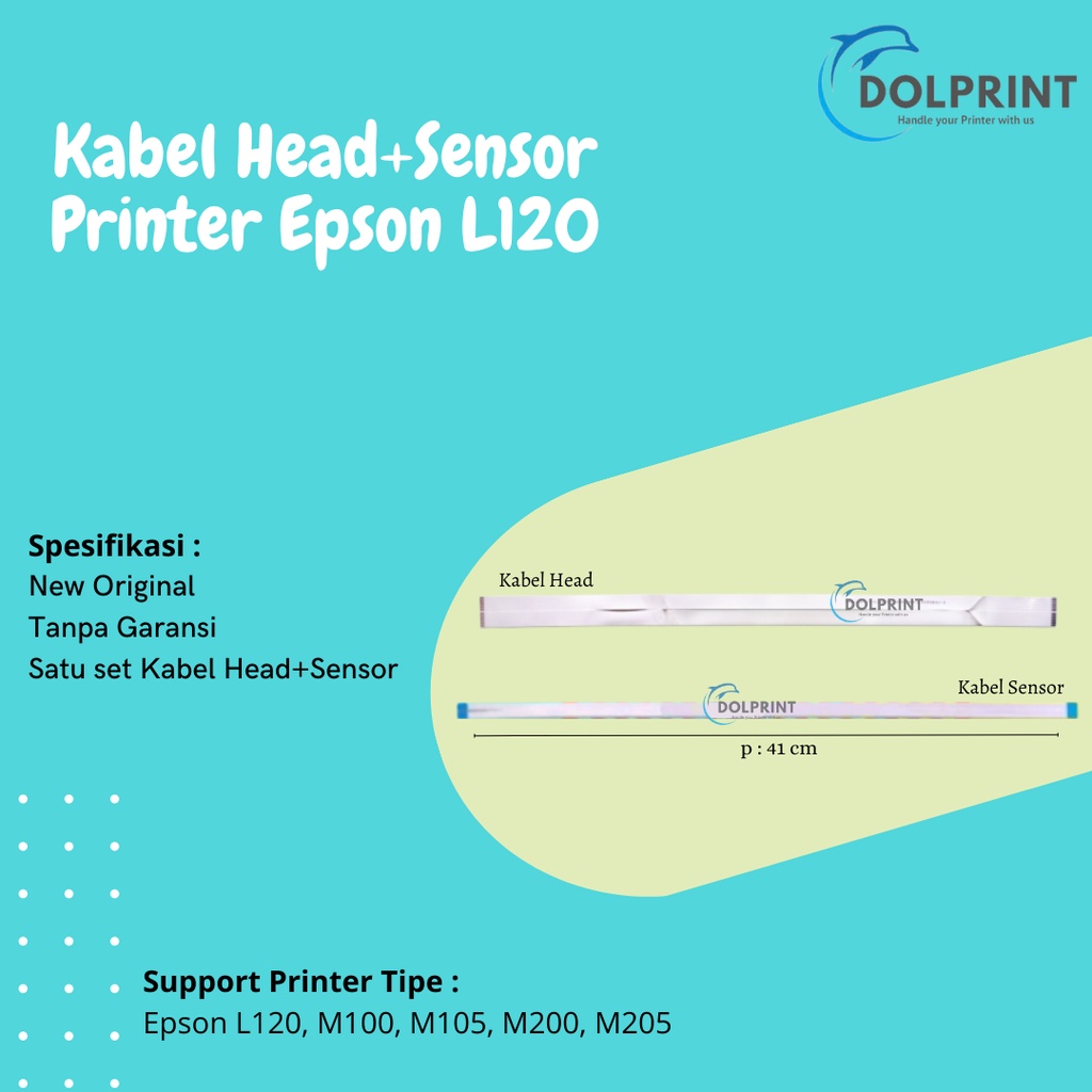 Jual Kabel Head Plus Sensor Epson L120, Cable Flexible Printer Epson ...