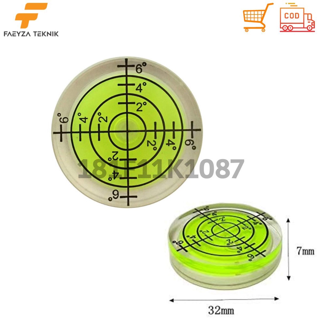 Jual waterpas bulat mini level mini waterpas derajat cocok untuk alat ...