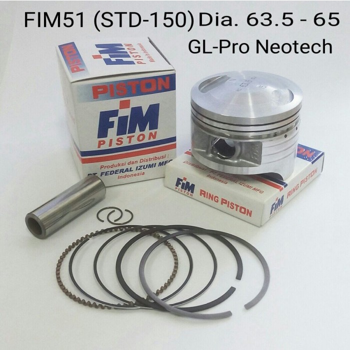 Jual FIM51 FIM PISTON KIT Honda GL Pro Neotech (KEH) | Shopee Indonesia