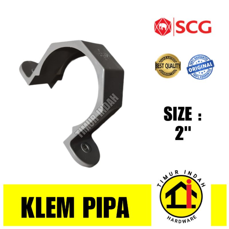 Jual Klem Pipa 2" / Saddle Clip 2" - SCG | Shopee Indonesia