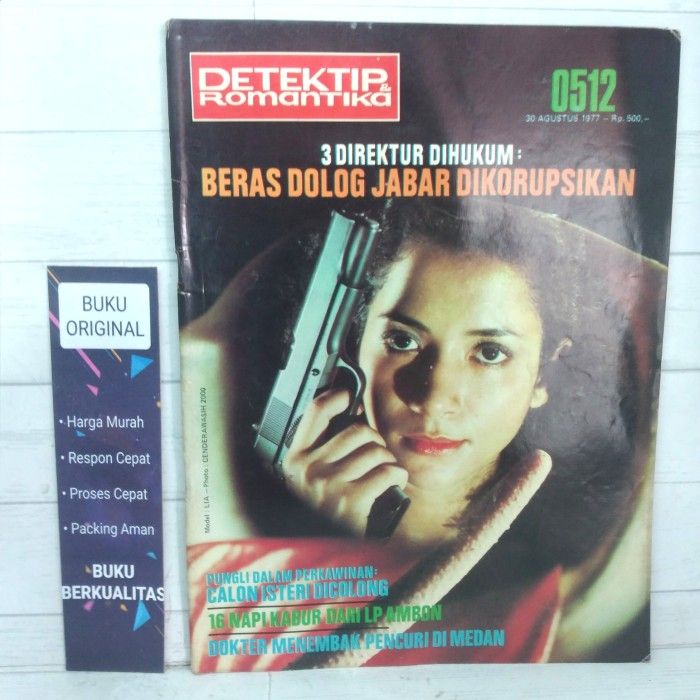 Jual Majalah Detektip Romantika 0512 30 Agustus 1977 | Shopee Indonesia