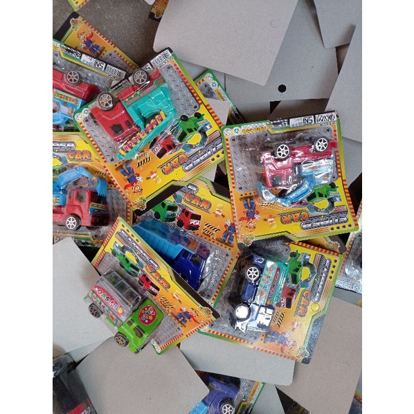 Jual mainan mobil kontruksi anak oct satuan | Shopee Indonesia