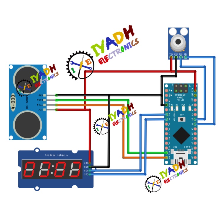 Jual rakitan kit arduino deteksi suhu menggunakan sensor infrared tanpa ...