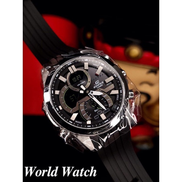 Jual Jam Tangan Pria Merk Casio Edifice Type Ecb-30 Baterai Free Box ...