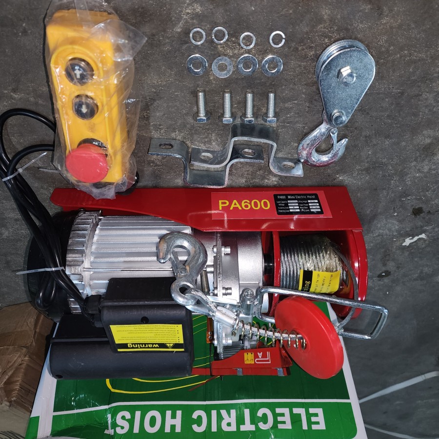 Jual KATROL ELECTRIC HOIST PA600 KATROL ELEKTRIK AC 220V 600 KG ...