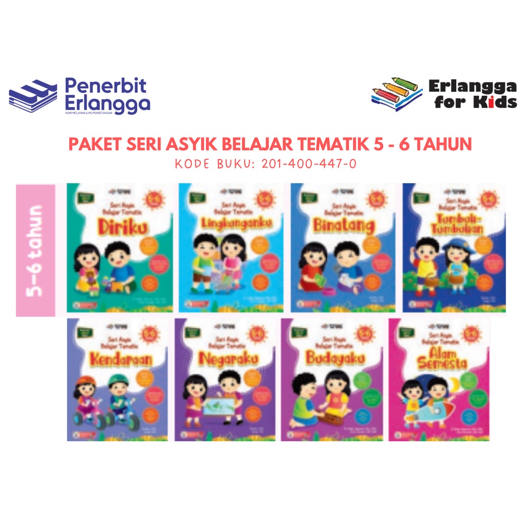 Jual BUKU PAKET SERI ASYIK BELAJAR TEMATIK USIA 5-6 TAHUN ERLANGGA ... Jual BUKU PAKET SERI ASYIK BELAJAR TEMATIK USIA 5-6 TAHUN ERLANGGA ...
